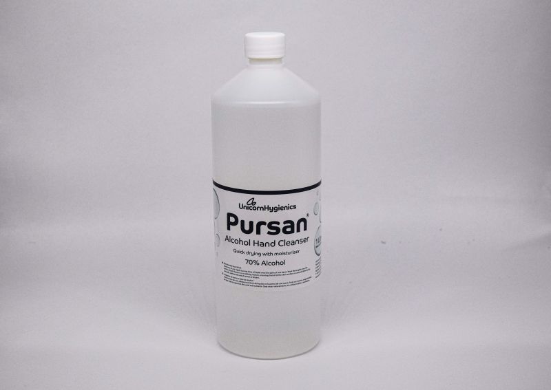 Pursan 70% Alcohol Hand Cleanser :: Unicorn Hygienics